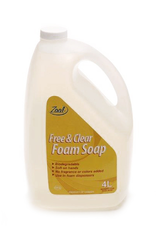 Mild liquid foaming hand soap,made from the finest ingredients ...